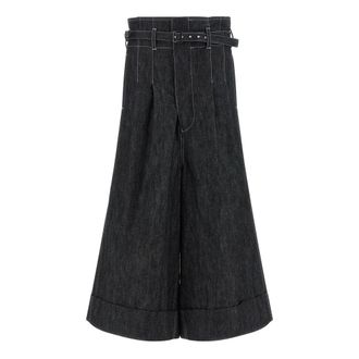 Junya Watanabe Damen, Jeans, Schwarzk, SGr&ouml;&szlig;e