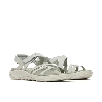 Merrell Sandale MERRELL HARBOR BACKSTRAP, Damen, Gr. 38, oolong, Leder, Synthetik, Schuhe Sandale