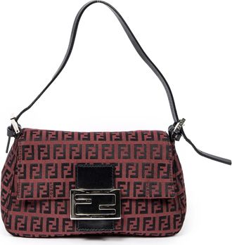 Fendi Crossbody Bags - Mini Baguette - Gr. unisize - in Rot - f&uuml;r Damen