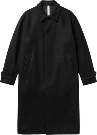 Hev&ograve; Trench - Homme - Manteaux - Noir - Taille: M