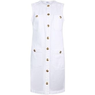 Liu Jo Robe courte avec boutons logot&eacute;s