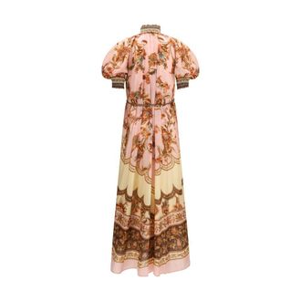 Zimmermann Womens Multicolor Silk Casual Dress