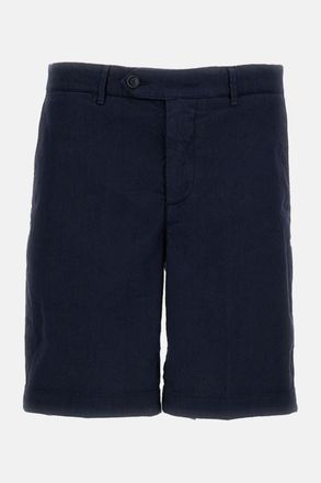 TELA GENOVA Damast-chino-bermuda