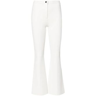 Theory Flare Pant.compact C - - Trousers - Damen - Wei&szlig; - M