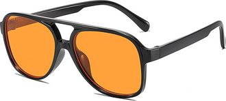 Generic Vintage Sonnenbrille Polarisiert f&uuml;r Herren Damen Klassisch 70er Retro Sonnenbrille Pilotenbrille Gro&szlig; mit UV400 Schutz