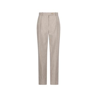 The Row Norbert Pant - - Trousers - Damen - Beige - XS