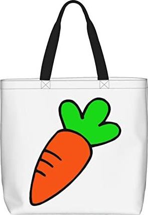 Generic Sac Fourre-Tout Carotte Dr&ocirc;le Sac Cabas Pliable De Grande Capacit&eacute; Sacs &Agrave; Main, Pour Tous Les Jours, Burea, Voyage, Shopping