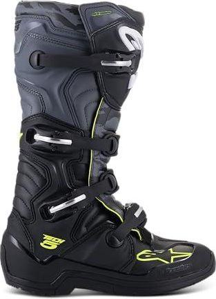 Alpinestars Bottes de moto pour homme, noir, 43 EU, Noir, 43 EU