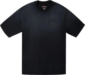 Nike t-shirt à logo brodé - Noir