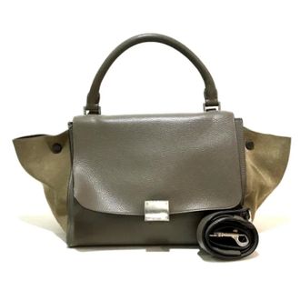 Celine Pre-owned Cuir sacs-main - Femme - Pre-owned - Vert - Taille: ONE Size