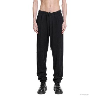 Andrea Ya'aqov Wool Cashmere Drawstring Pants