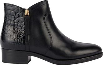 Geox Mädchen D Felicity Ankle Boot, Schwarz, 39.5 EU