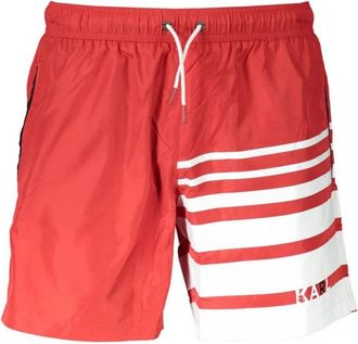 Karl Lagerfeld Medium Swim Boxer - - Swimwear - Herren - Rot - M