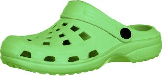 Brandsseller Damen Clog 36 Gartenclog Gartenschuh Schuh Pantolette Badeschuh leicht - Grün
