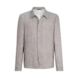 Brunello Cucinelli Light Jackets - - Jackets - Herren - Grau - L