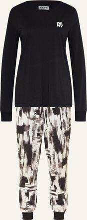 DKNY Dkny Schlafanzug Embrace The City schwarz