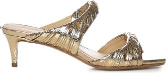 Michael Kors Femme, Chaussures, Jaune, Taille: 38 1/2 EU Sandales &agrave; talons hauts