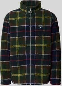 Barbour Regular Fit Fleecejacke mit Stehkragen Modell TARTAN