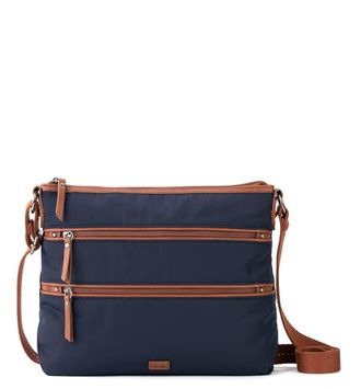 The Sak Damen Esperato Crossbody aus recyceltem Nylon, Marineblau