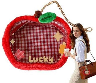 Generico Porte-clés transparent | Sac à figurines de protection avec étui transparent - Étui de protection pour accessoires étoile pour sacs, objets, usage ext