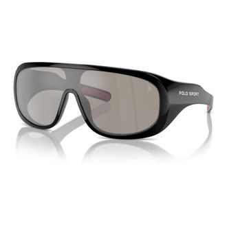 Polo Ralph Lauren Schwarze/Graue Silberne Sonnenbrille PH 4215U - - Accessories - Herren - Schwarzk - 38 MM
