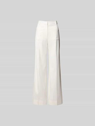 Victoria Beckham Flared Fit Stoffhose aus Woll-Mix