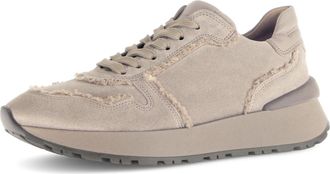 Gabor Damen Low-Top Sneaker, Frauen Sneaker,einlege-Sohlen,daempfung,Best-Fitting,gesund,elastisch,gepolstert,feminin,Kiesel Kombi,37.5 EU / 4.5 UK