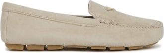 Prada Mocassins en cuir su&eacute;d&eacute;