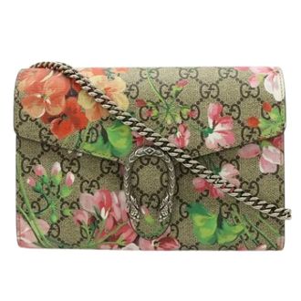Gucci Sac pochette vintage en toile Pre-owned - Femme - Pre-owned - Beige - Taille: ONE Size