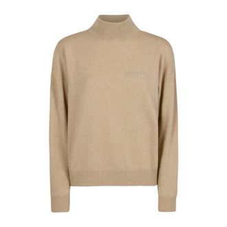PESERICO Woll-- Seide- & Kaschmirpullover - - Knitwear - Damen - Beige - S