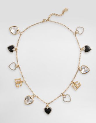 Dolce & Gabbana Halskette Italian Tailoring Mit Herzen - Frau Bijoux Gold Metall Onesize