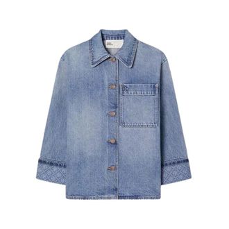 Tory Burch Denim Barn Jacket - - Blouses & Shirts - Damen - Blau - S