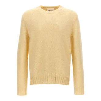 Jil Sander Wollmischungspullover - - Knitwear - Herren - Beige - S