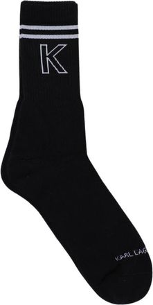 Karl Lagerfeld K Logo Crew Socks - - Underwear - Herren - Schwarzk - S/M
