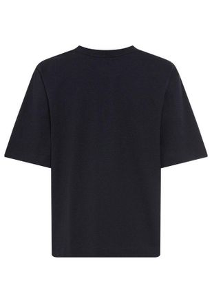 HUGO BOSS T-Shirt Eregular Premium Damenmode mit Logo-Detail, Relaxed Fit