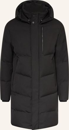 Duno Duno Daunenmantel Aron Parma Mit Abnehmbarer Kapuze schwarz