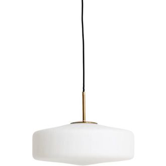 Light & Living Light&living - suspension - Pleat - blanc - verre - ø 40cm