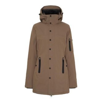Notyz Funktionale Winterjacke - - Jackets - Damen - Braun - M