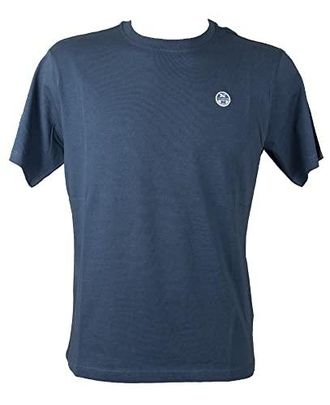 North Sails Mens regular T-shirt with logo patch - Size XL