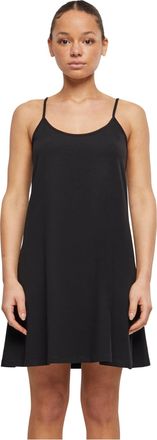 Urban Classics Damen Kleid Ladies Stretch Jersey Hanger Dress, Sommerkleid mit Spaghettiträgern für Frauen, Größen XS - 5XL