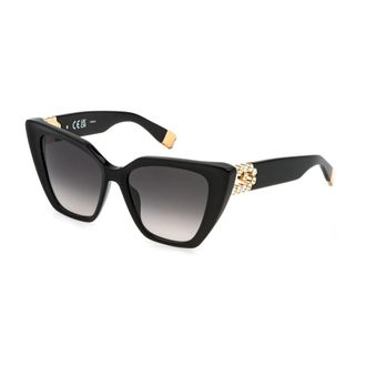 Furla Stilvolle Sonnenbrille in Schwarz - - Accessories - Damen - Schwarzk - 54 MM