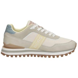 Bj&ouml;rn Borg Moderne Beige/Gelb Sneaker - - Shoes - Damen - Mehrfarbig - 38 EU