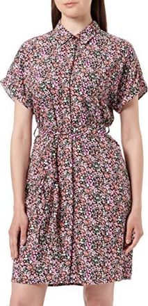 Vero Moda Vero Moda Robe pour Femme, Georgia Peach/AOP:Cille, M