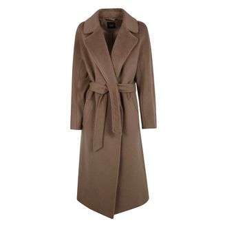Max Mara Doppelreihiger Mantel im Tempera-Stil - - Coats - Damen - Braun - S