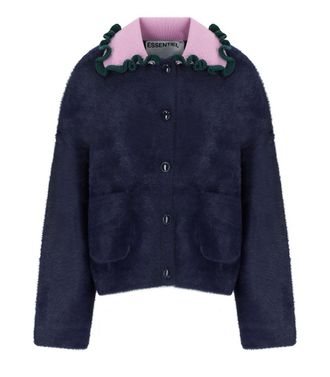 Essentiel CARDIGAN JARDENER BLEU MARINE ESSENTIEL ANTWERP