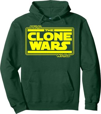 Star Wars Clone Wars Basic Logo Pullover Hoodie