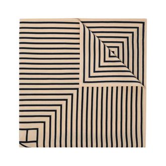 Toteme Signature Monogram Silk Scarf - - Accessories - Damen - Mehrfarbig - ONE SIZE