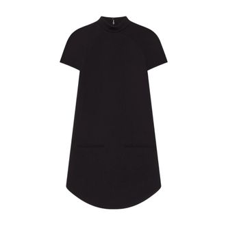 Courr&egrave;ges Circle Heritage A-Linien-Kleid - - Dresses - Damen - Schwarzk - M