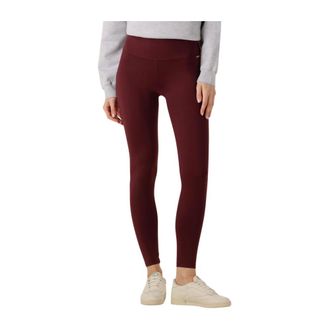 Deblon Sports Bordeaux Classic Leggings mit hohem Bund - - Trousers - Damen - Rot - M