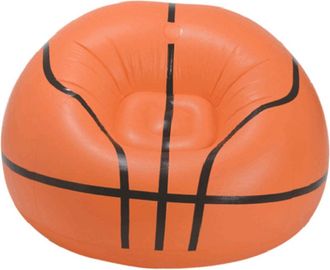 BESTONZON Aufblasbarer Basketball Sitz Tragbare Lazy Couch Faltbares PVC Sofa Leichtes Outdoor möbel für Reisen Strand Festivals Park